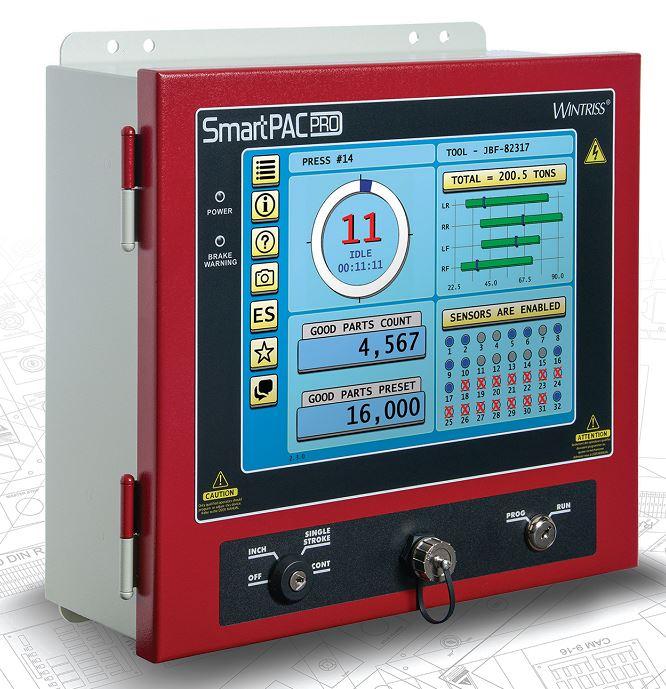 Wintriss SmartPAC PRO press automation controller offers large color ...