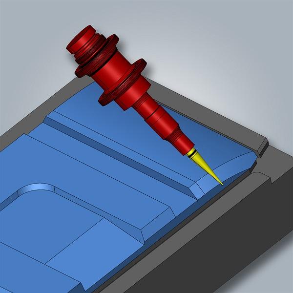 OPEN MIND hyperMILL CAM software includes ultrasonic knife cutting ...