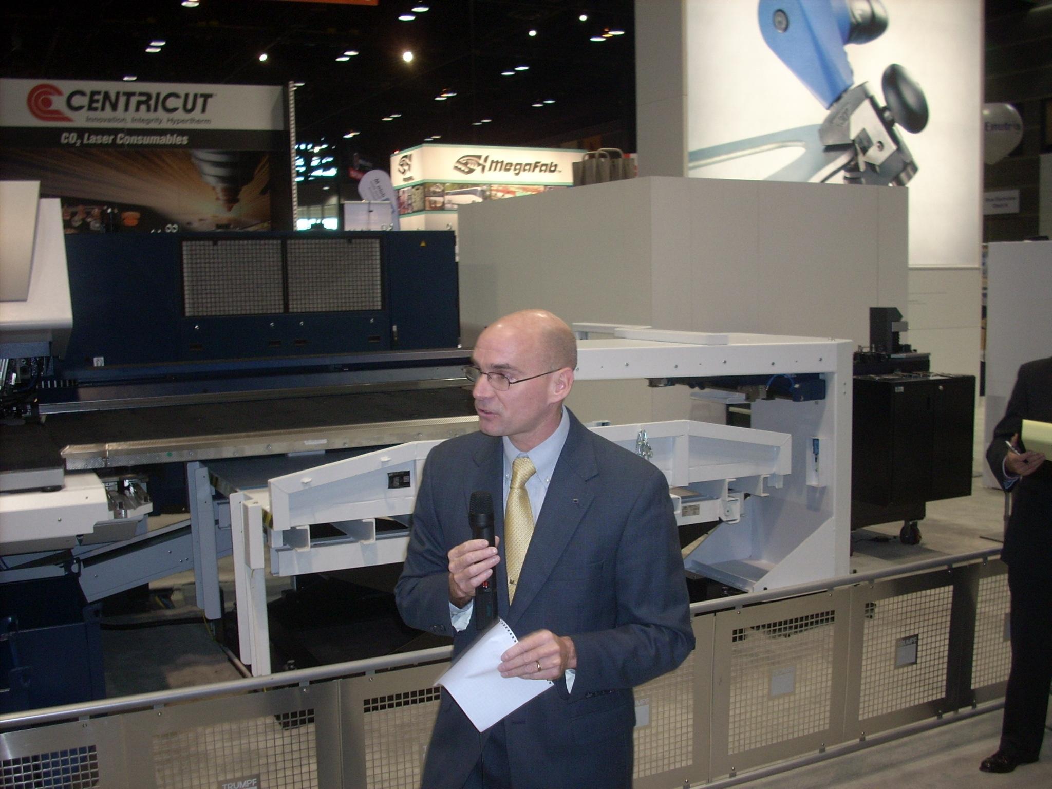 FABTECH 2011: TRUMPF announces record results, new products