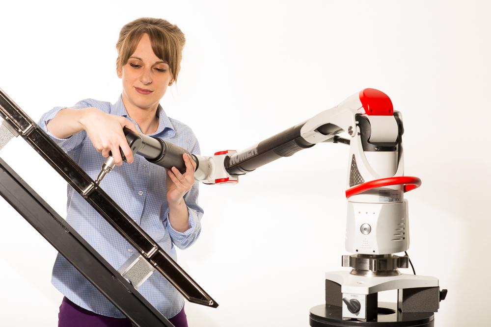 Portable measuring arms