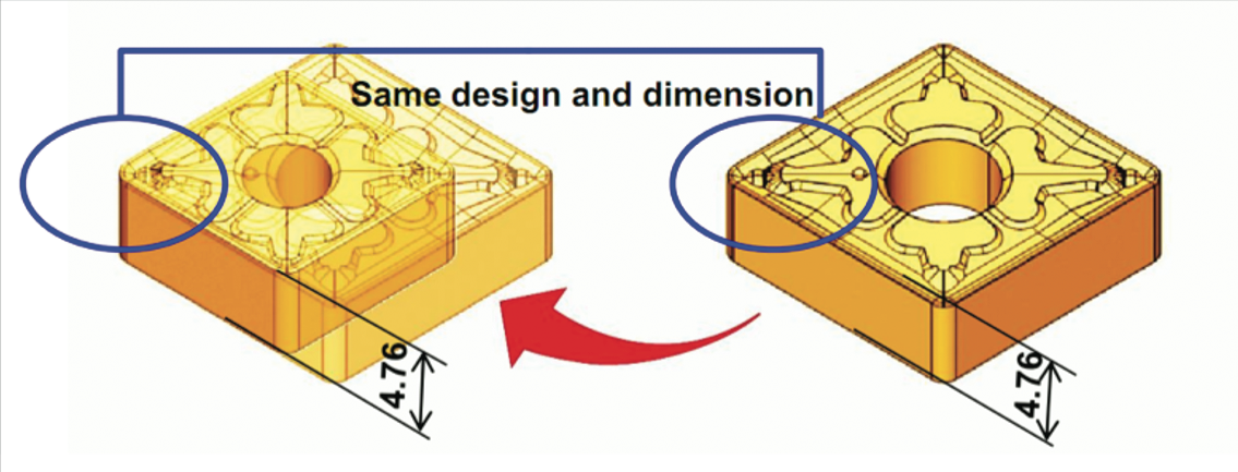 Downsize your turning inserts