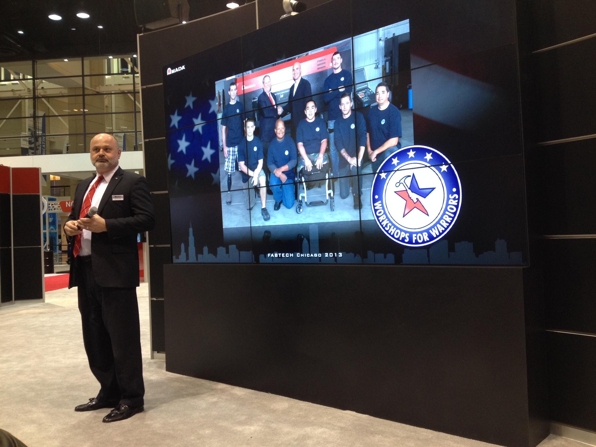 Amada presents new technology at FABTECH 2013