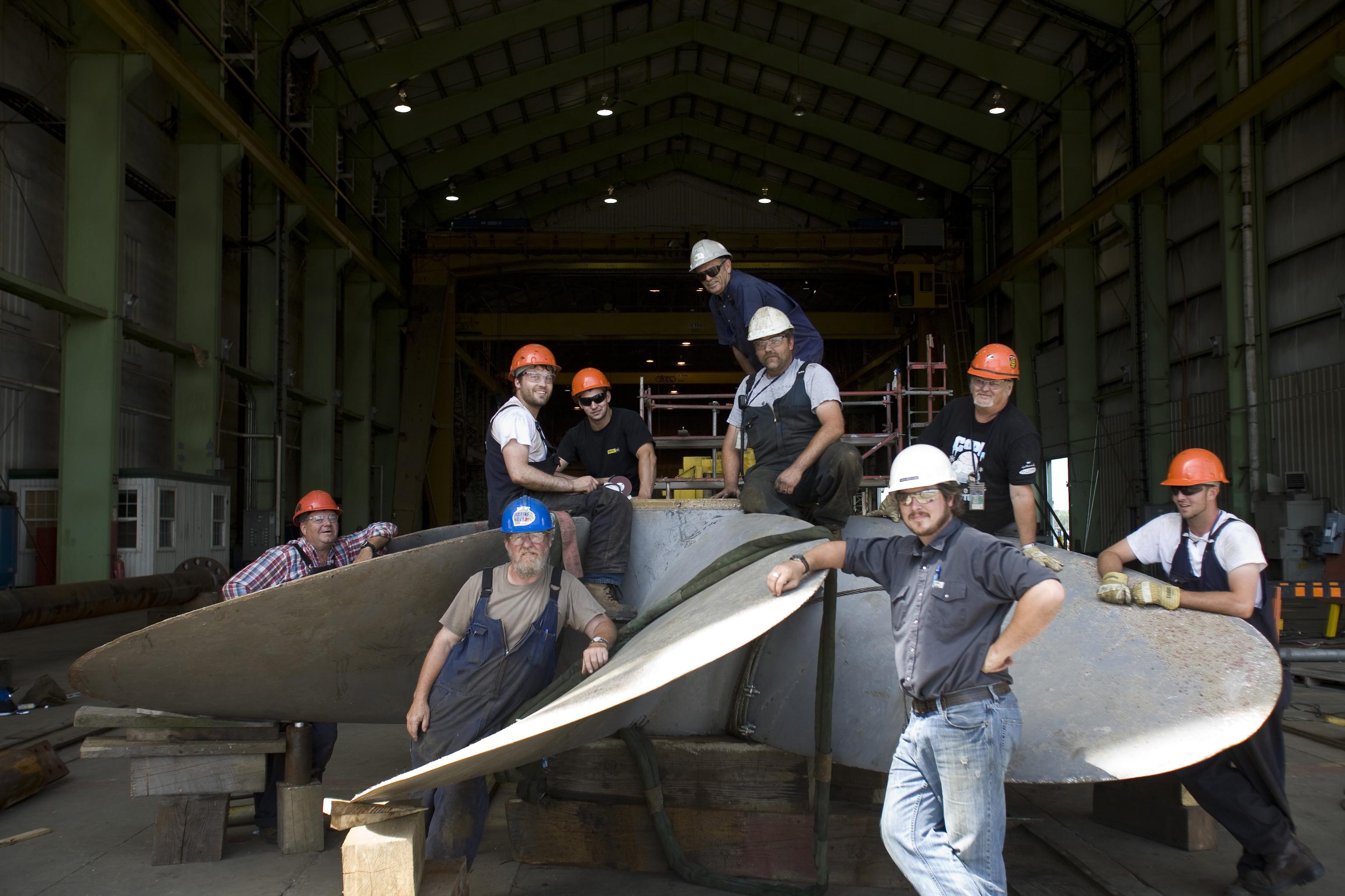 Irving Shipbuilding employing aboriginals through Mi'kmaq training program