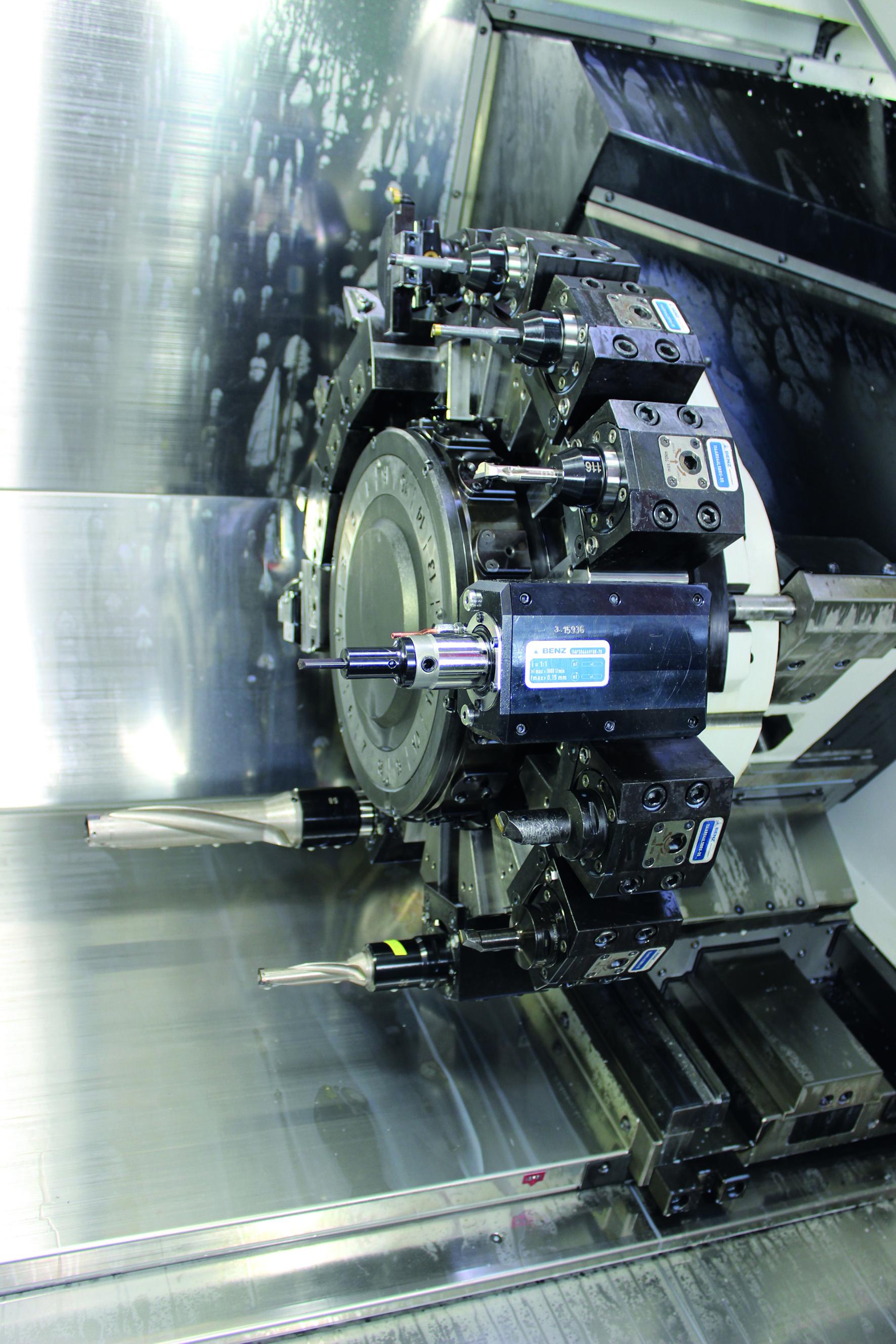 Saving seconds with quick change tooling