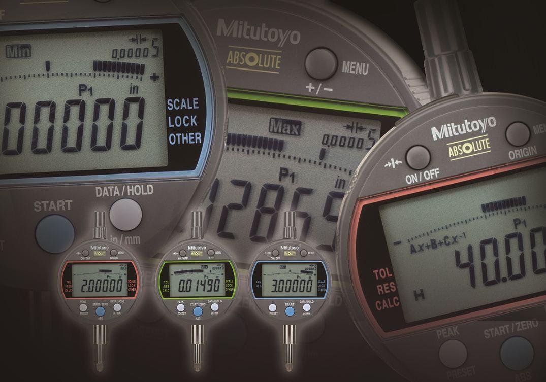 Mitutoyo's Special Functionality Type Digimatic Indicators