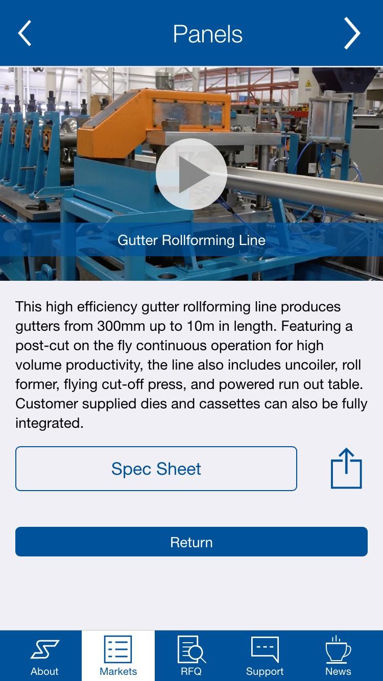 Samco Machinery app puts company info at fingertips