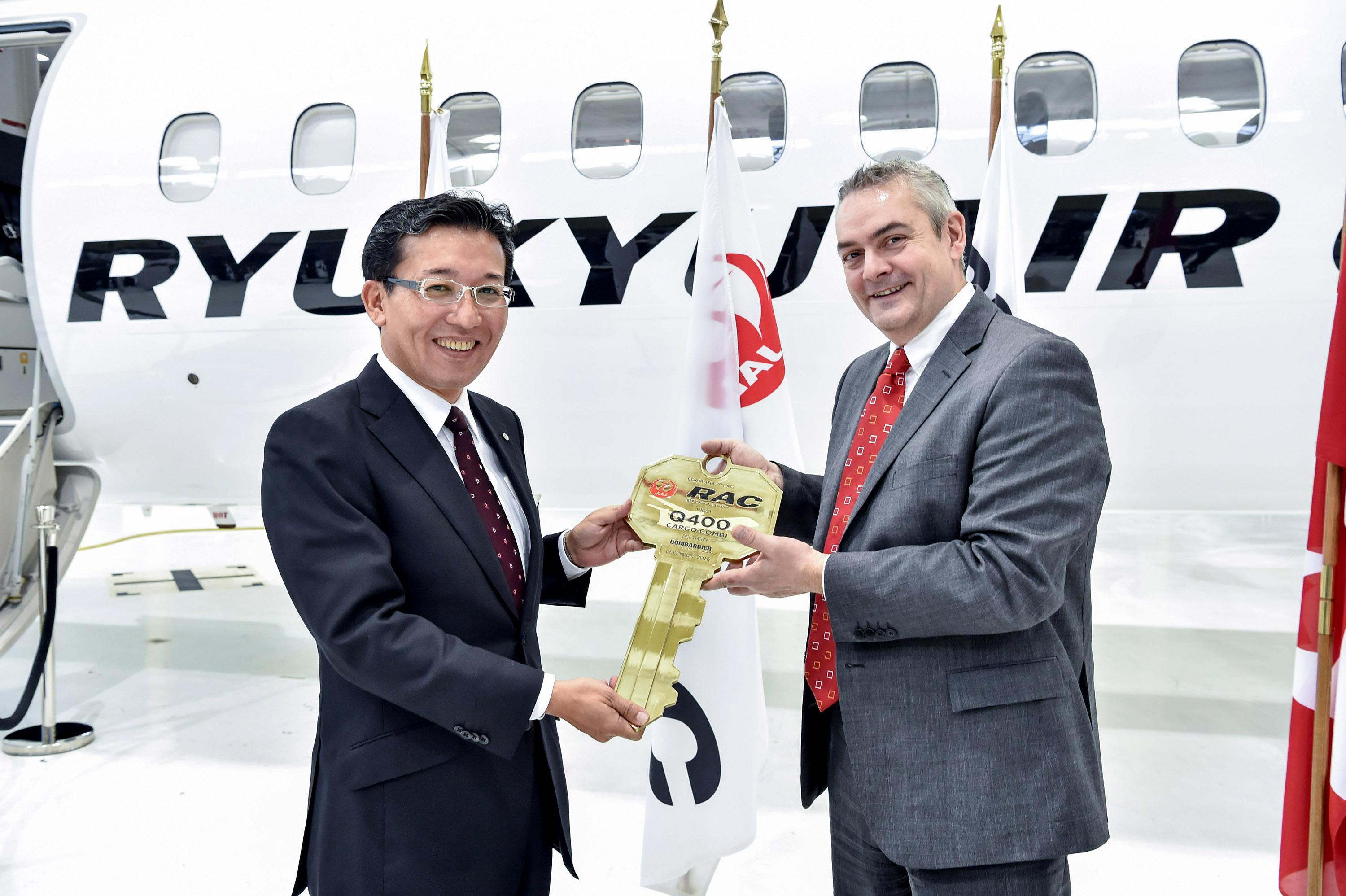 Bombardier delivers its first Q400 Cargo-Combi Aircraft