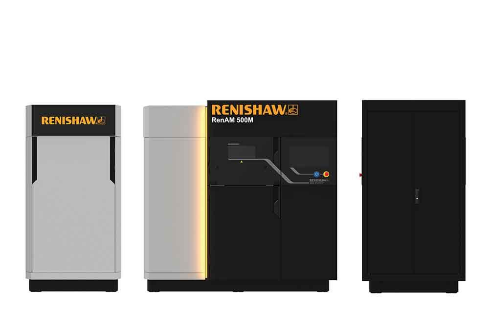 Metal additive manufacturing machine builds from CAD