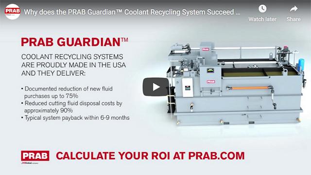 PRAB Guardian™ Coolant Recycling System